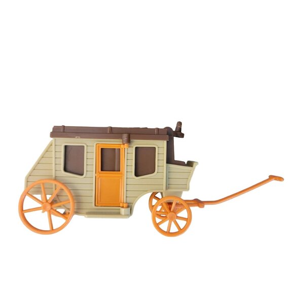 western valley town | Toys | Vintage Western Valley Town Horse Drawn ...